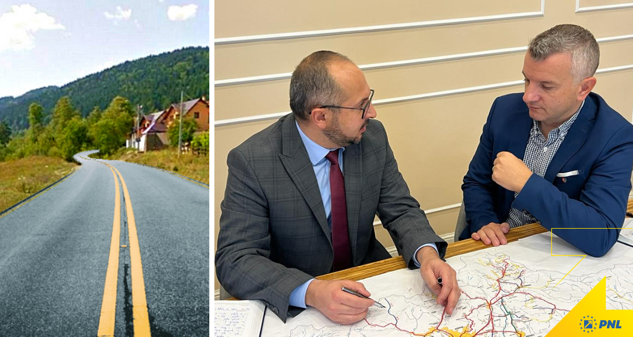 Drumul Județean DJ102I, Brădet - Valea Doftanei: Vicepreședintele CJ Brașov, Ciprian Sterpu și ...